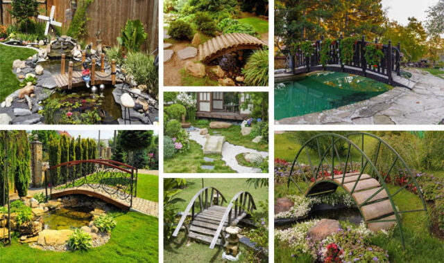15 Wonderful and Varied Garden Bridge Designs