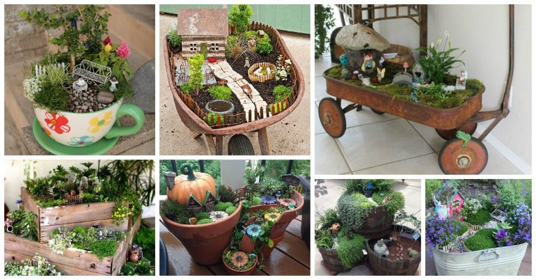 Adorable DIY Mini Gardens That Will Catch Your Eye