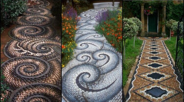 11 Dreamy Stone DIY Garden Paths for Your Backyard