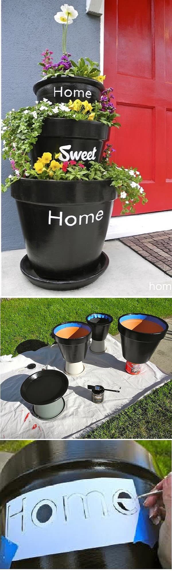 15 Beautiful DIY Flower Towers You Can Totally Make Yourself