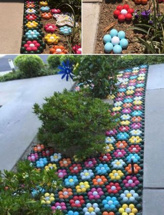 20 Ways To Decorating Patio and Garden Floor with Patterns