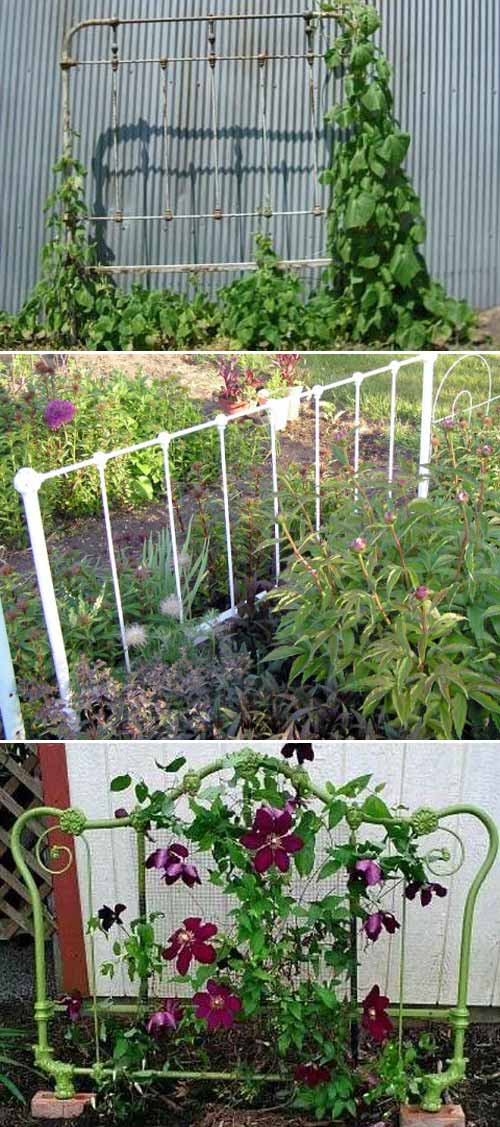 12 Creative DIY Garden Trellis Ideas Using Repurposed Materials