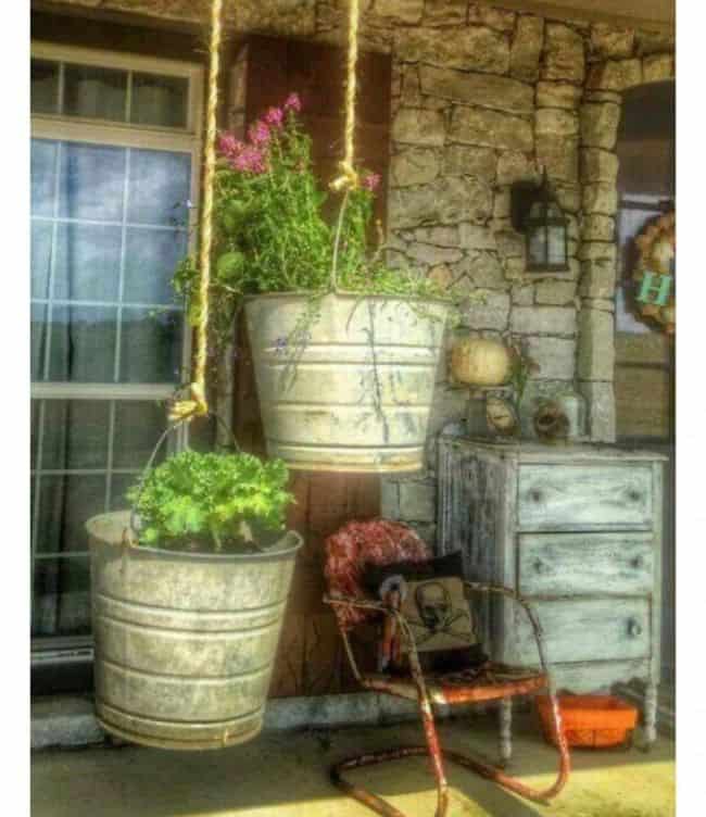 How To Reuse Buckets in Your Garden : 14 Bucket Gardening Ideas